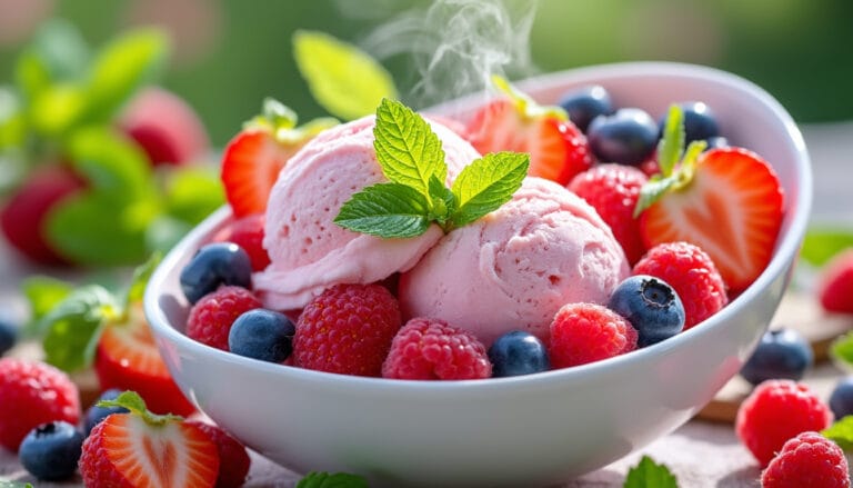 Glace sans sucre : des délices sains pour un été rafraîchissant 🍦🌞
