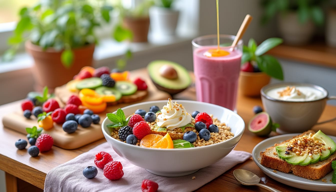 Le petit déjeuner malin : idées saines et gourmandes sans sucre 🍽️🥑