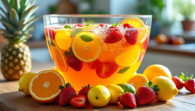 Punch sans alcool : 3 recettes festives pour des moments inoubliables 🍹🎉